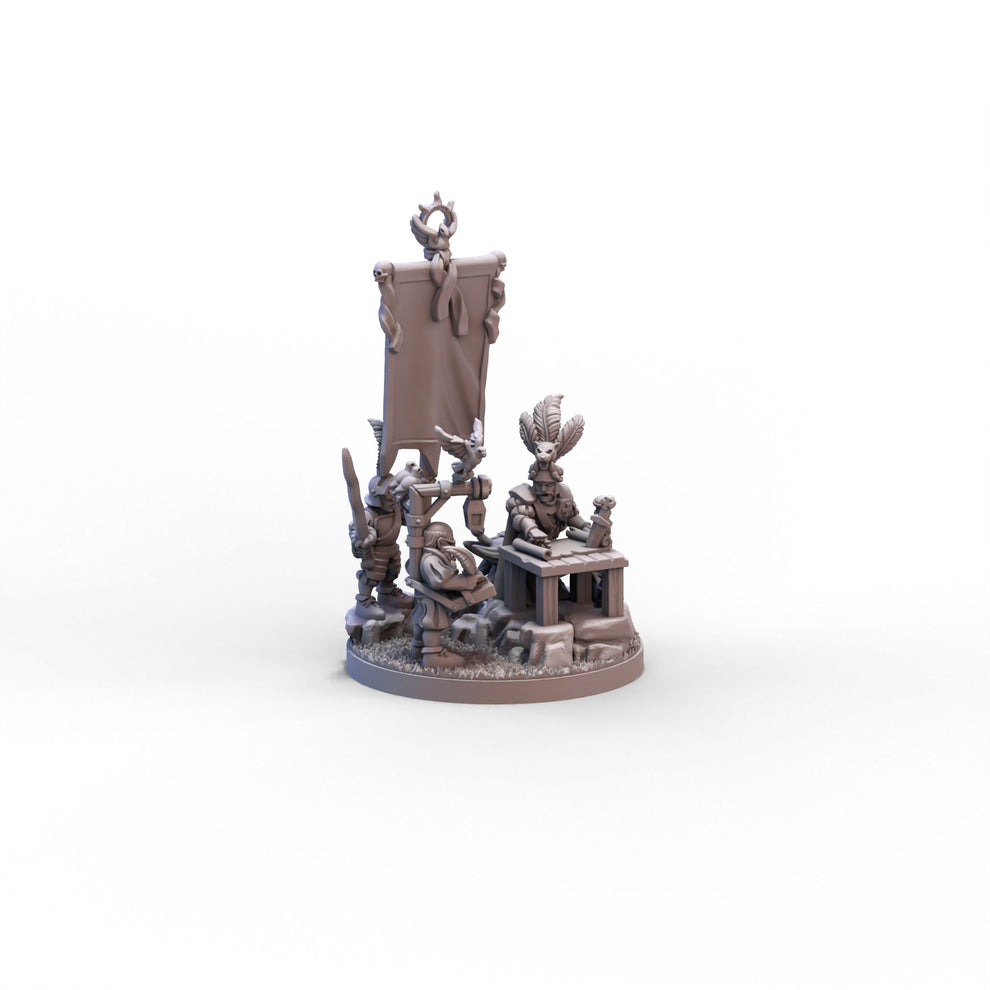 Empire | General Diorama (Banner 1) | 10mm or 15mm miniatures for ...