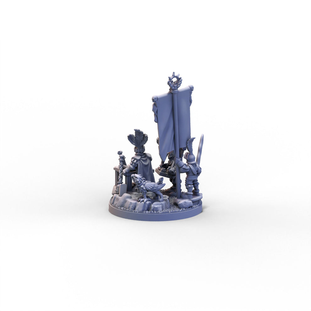 Empire | General Diorama (Banner 1) | 10mm or 15mm miniatures for ...