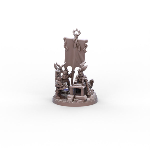Empire | General Diorama (Banner 2) | 10mm or 15mm miniatures for ...