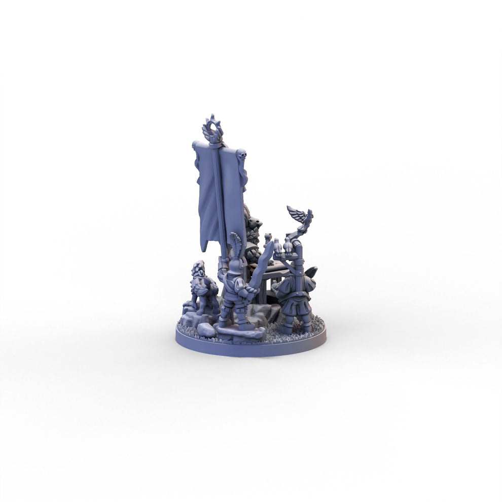 Empire | General Diorama (Banner 2) | 10mm or 15mm miniatures for ...