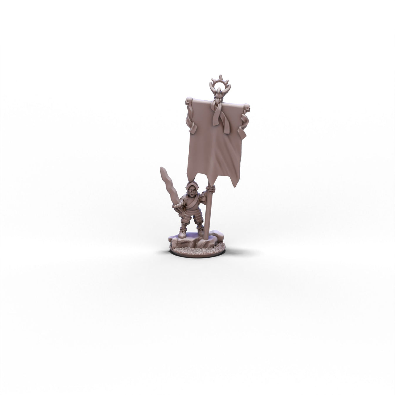 Empire | Standard Bearer (Banner 2) | 10mm or 15mm miniatures for ...