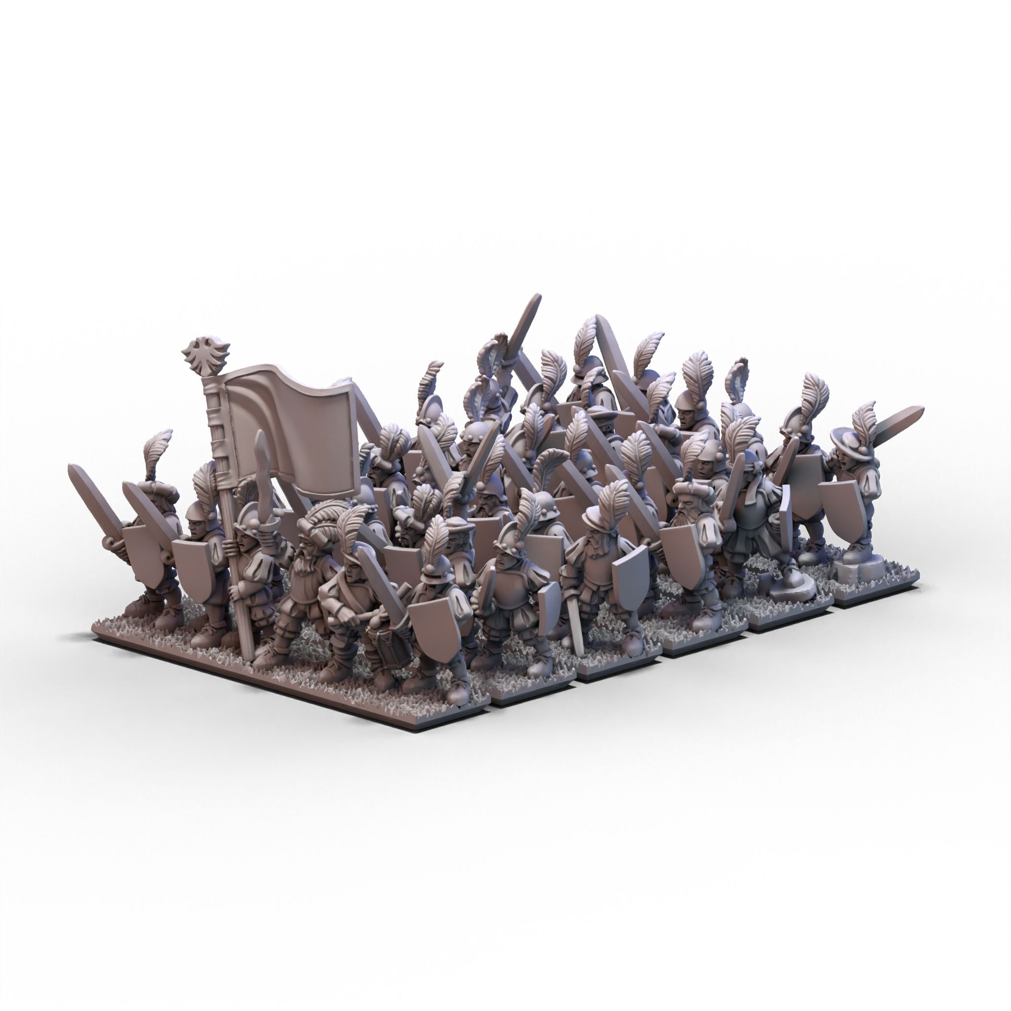 Empire | Swordsmen Unit 1 (Banner 1) | 10mm or 15mm miniatures for ...