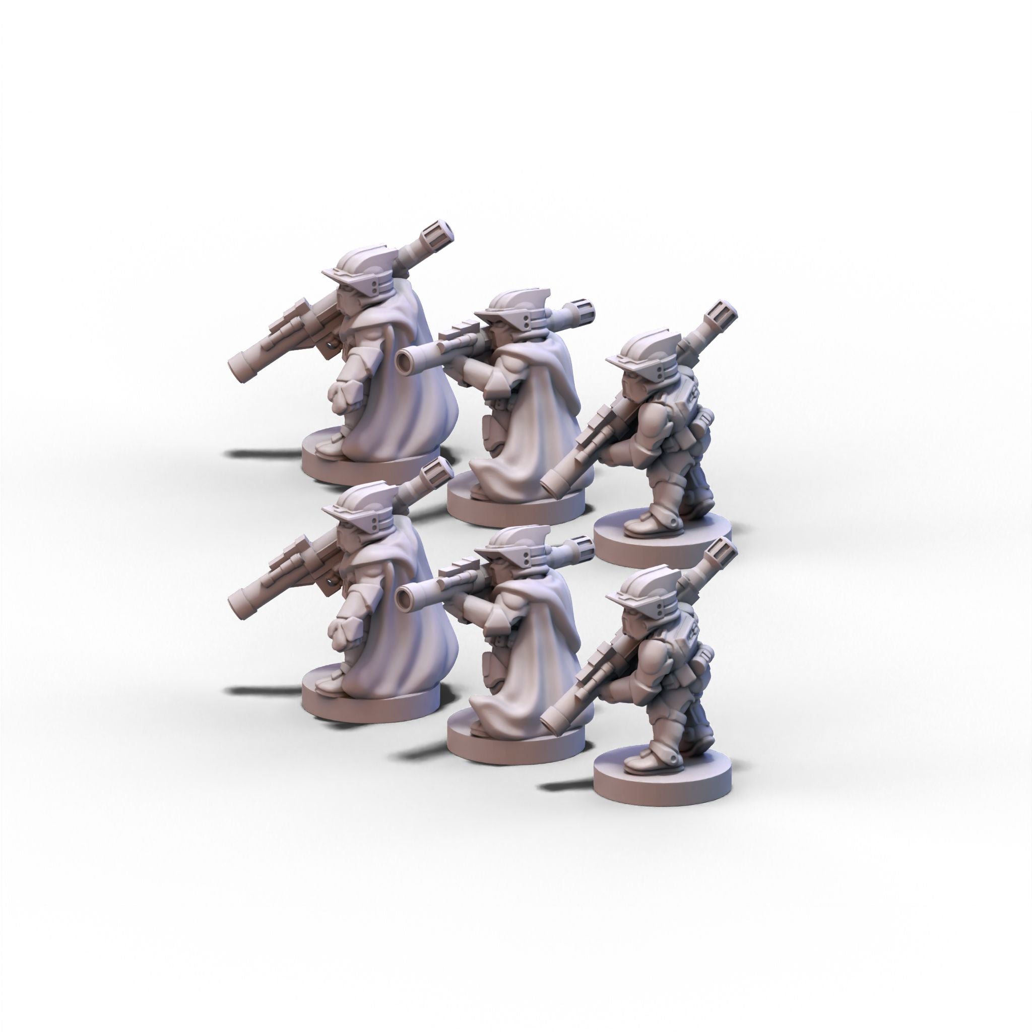 GMO Wars | GMO SRF Troopers AT | 6mm miniatures – Wargamer Minis