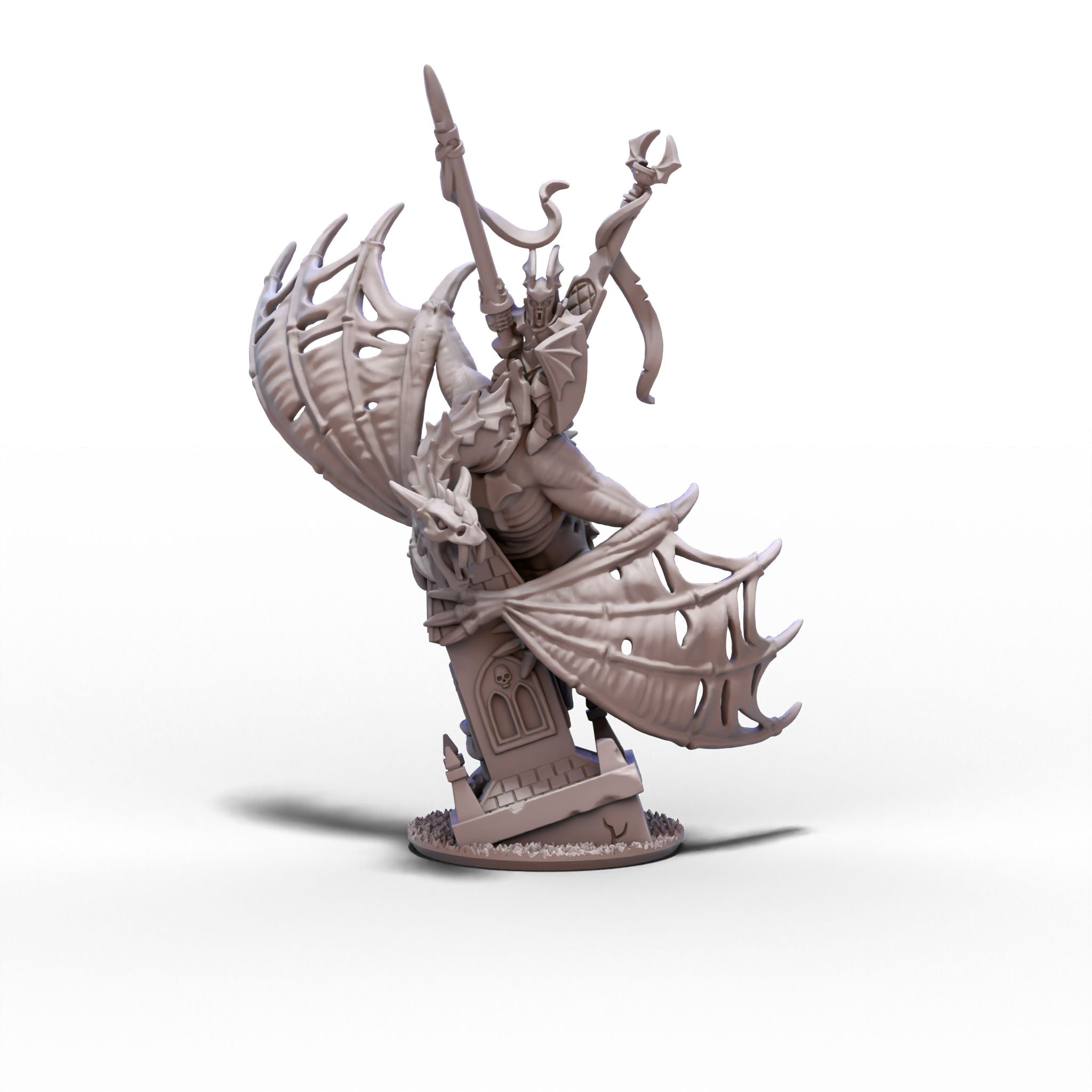 Vampires | Winged Horror with Vampire Lord | 10mm or 15mm miniatures ...