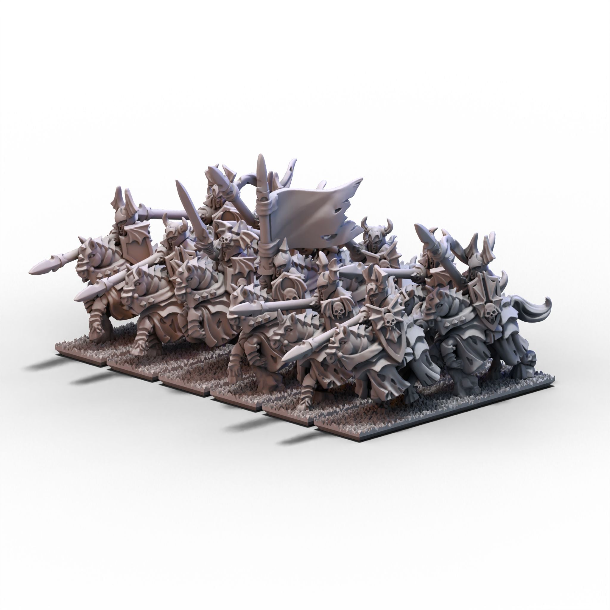 Vampires | Vampire Knights Unit 1 | 10mm or 15mm miniatures for ...
