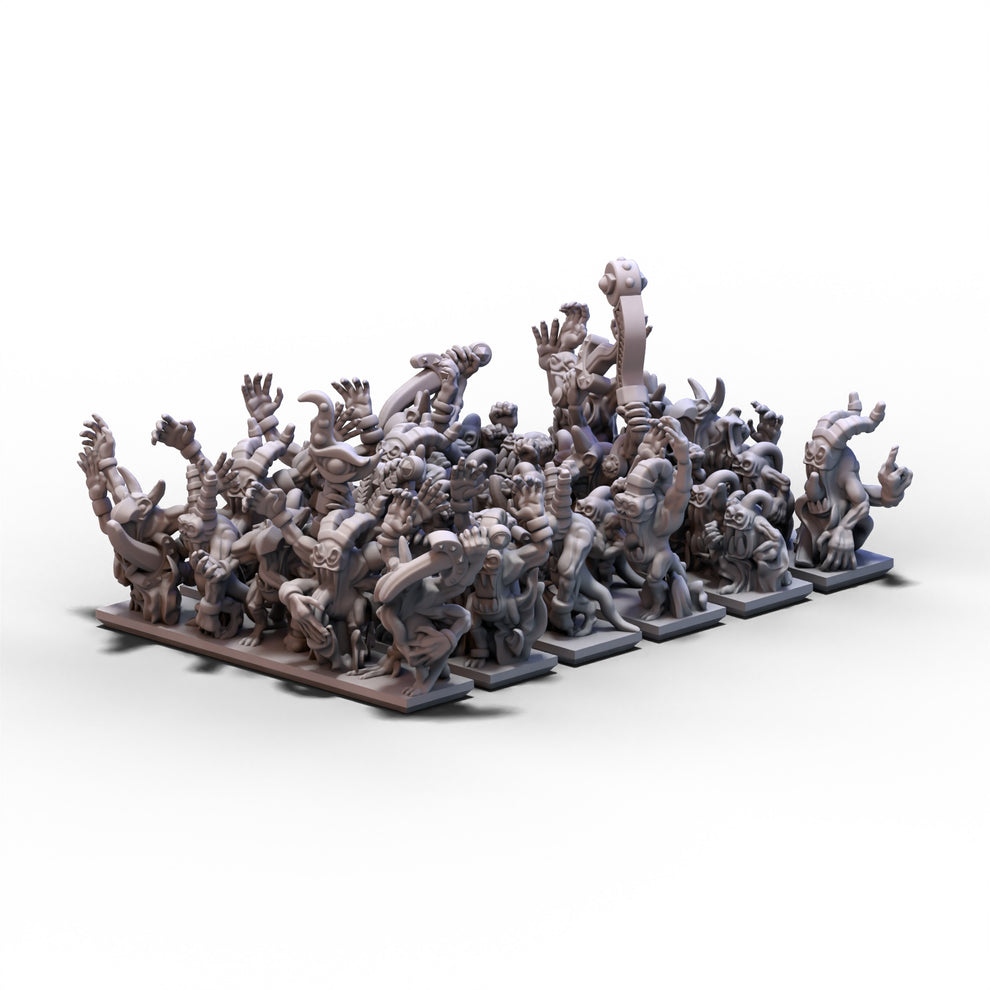 Daemon Army | Flame Daemons Unit | 10mm or 15mm miniatures for ...