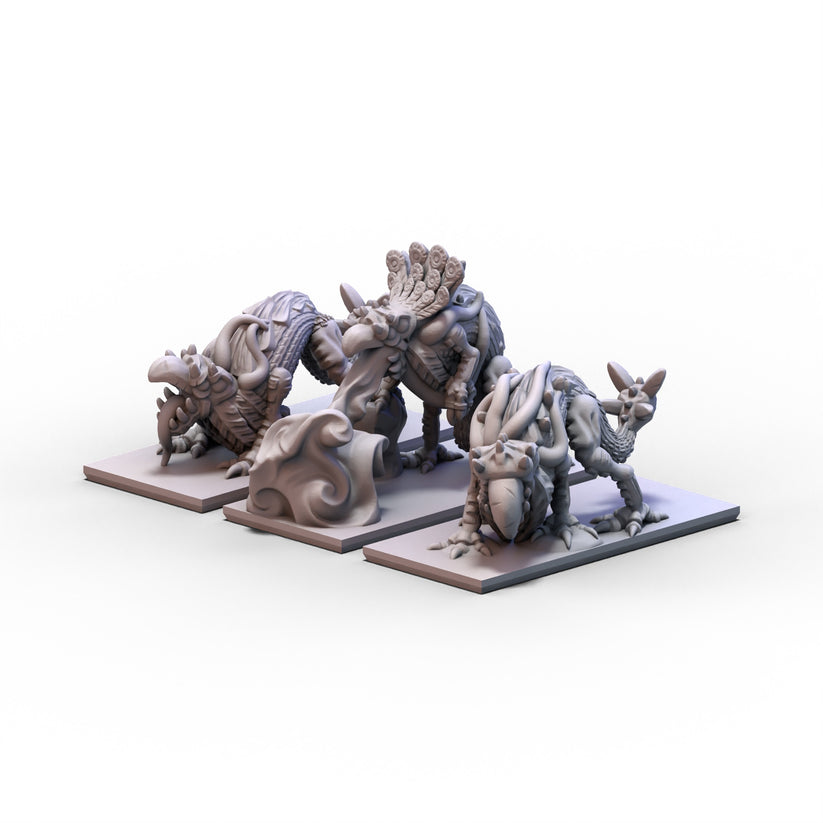 Daemon Army | Daemon Beasts Unit | 10mm or 15mm miniatures for ...