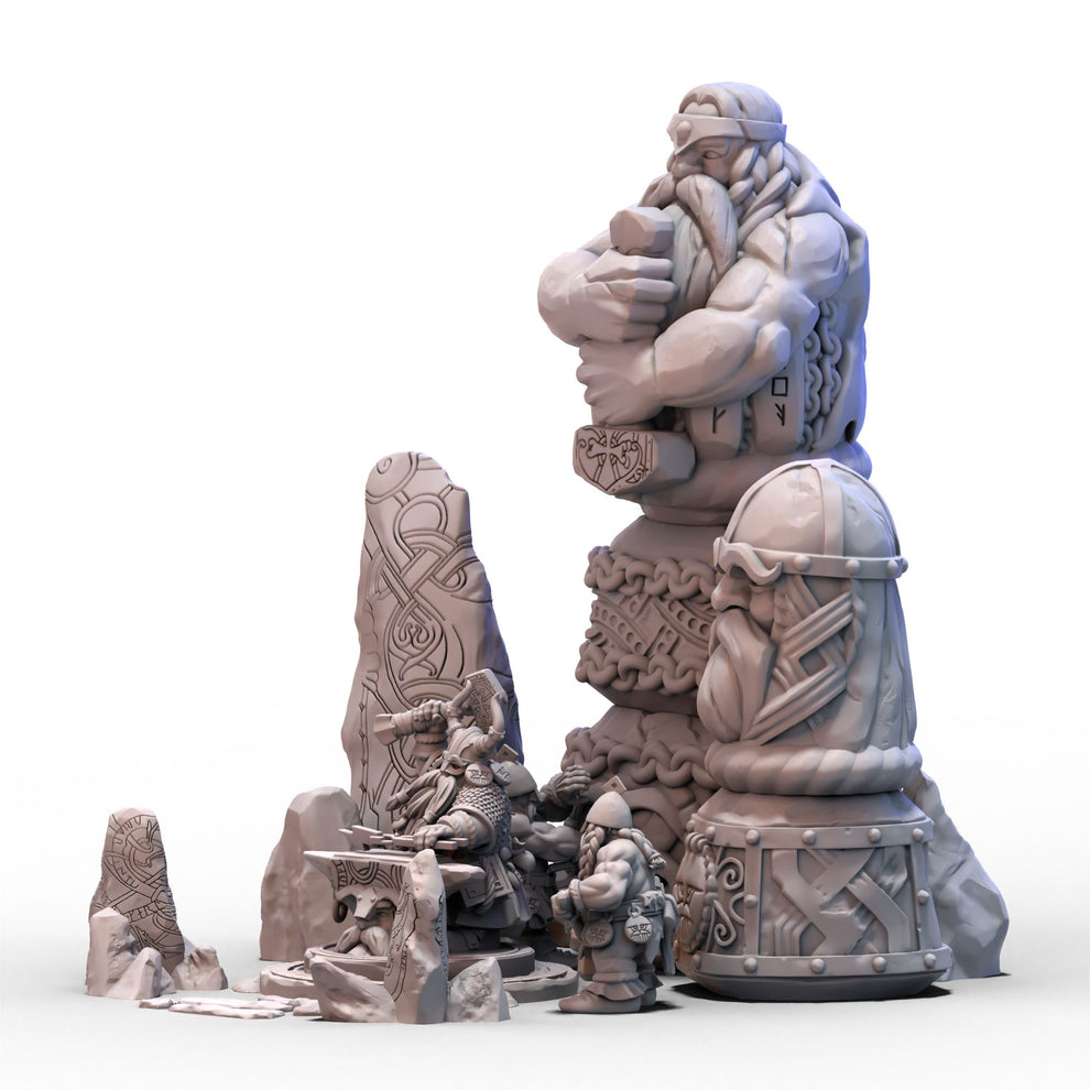 Sons of Ymir | Ancient Dwarf Forge | 28mm or 32mm miniatures for D&D ...