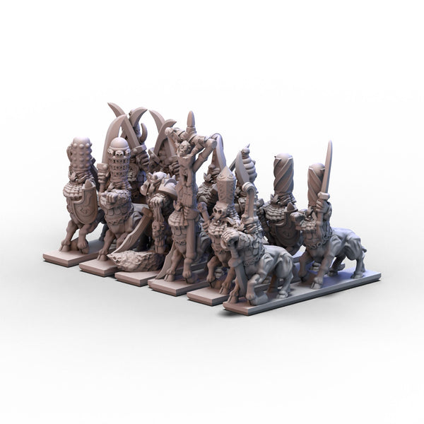 Magma Dwarves | Bull Centaurs Unit | 10mm or 15mm miniatures for ...