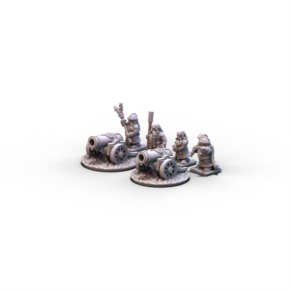 Dwarves | Dwarf Cannon | 10mm or 15mm miniatures for Warmaster, Kings ...