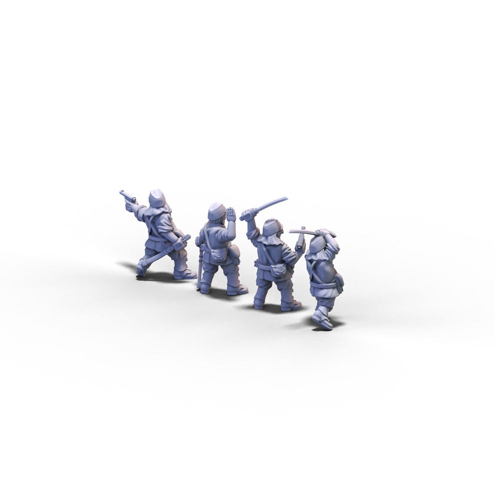 Japan | Officers | 15mm or 28mm miniatures for Flames of War, Bolt ...