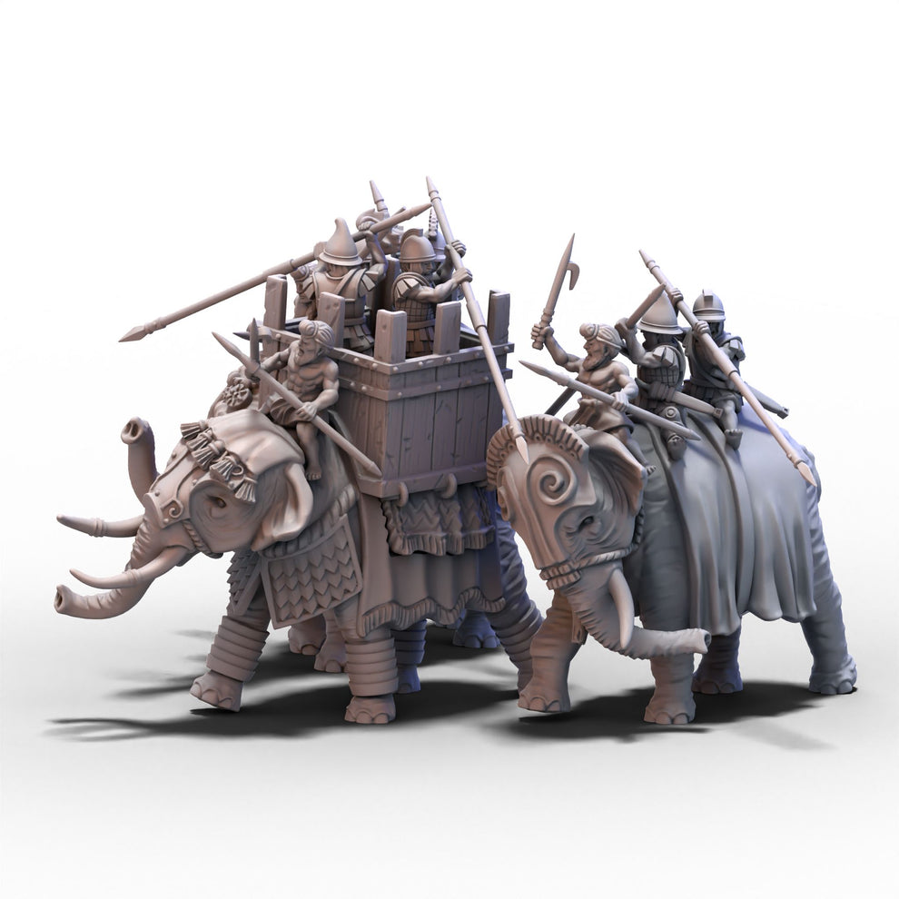 Macedonia | Macedonian War Elephants | 15mm or 28mm miniatures for Saga ...
