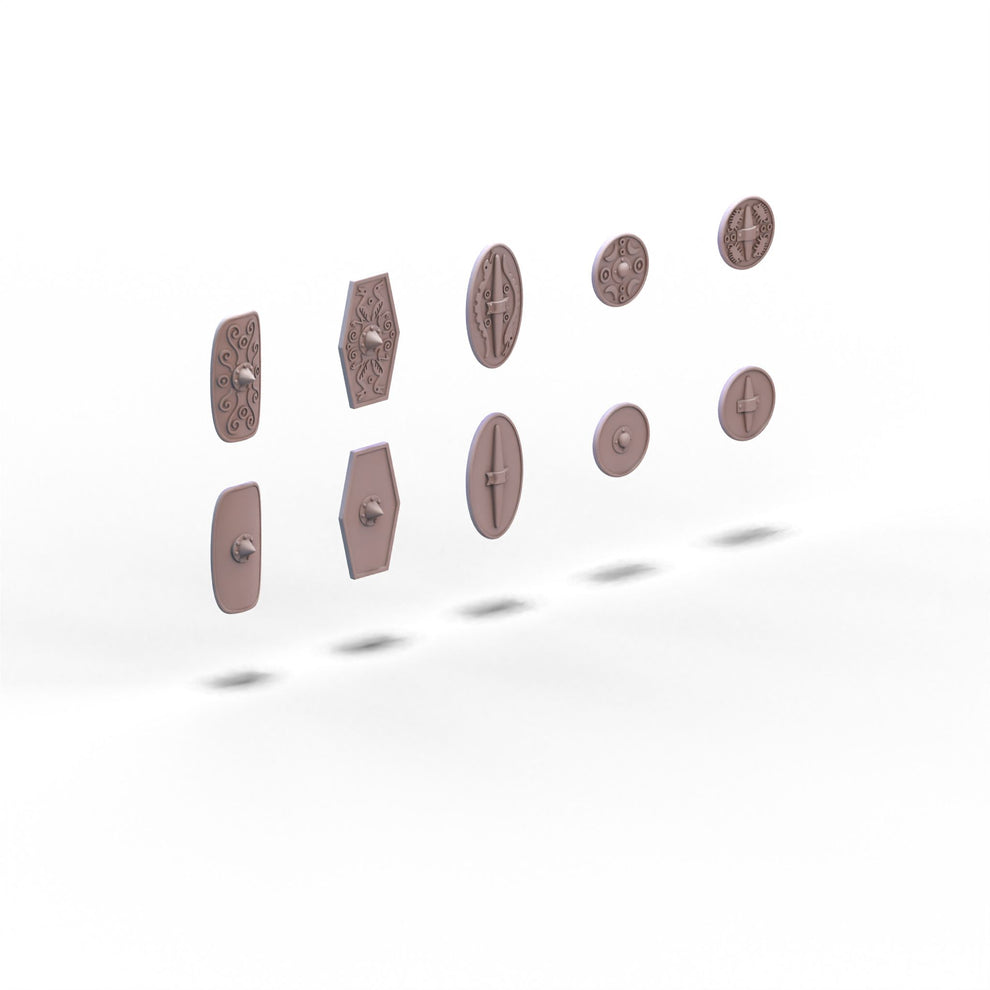 Germanic Tribes | Germanic Shields | 15mm or 28mm miniatures for Saga ...