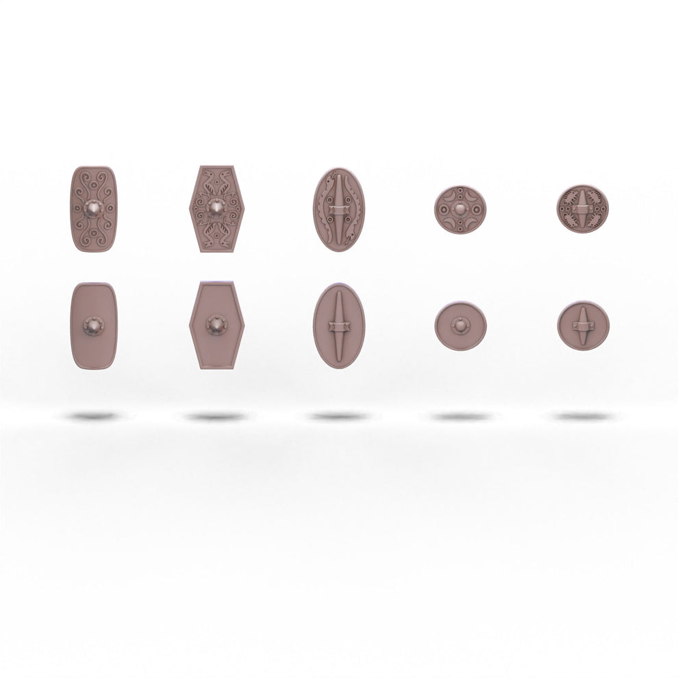 Germanic Tribes | Germanic Shields | 15mm or 28mm miniatures for Saga ...