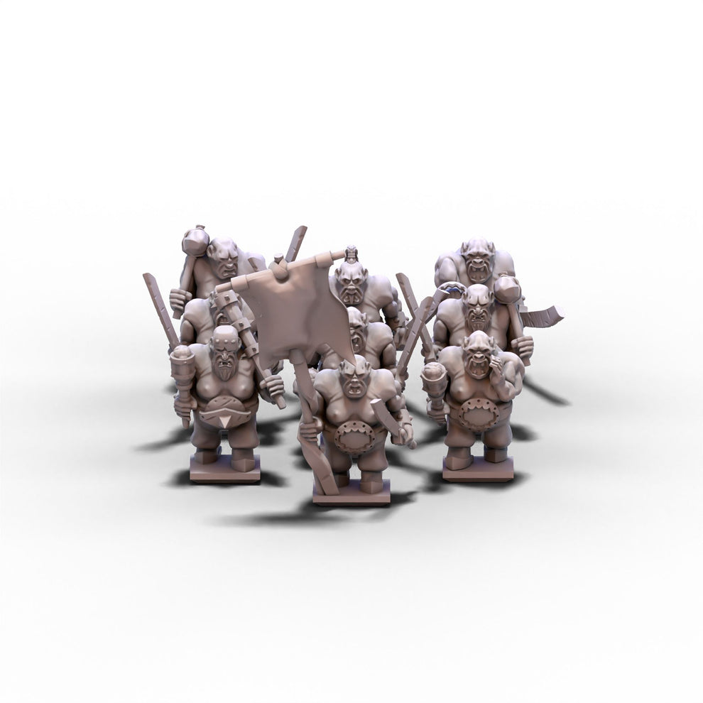 Ogres (AM) | Ogres (AM) Unit | 10mm or 15mm miniatures for Warmaster ...