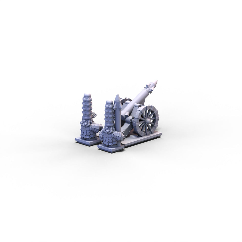 Magma Dwarves | Rocket Launcher | 10mm or 15mm miniatures for Warmaster ...