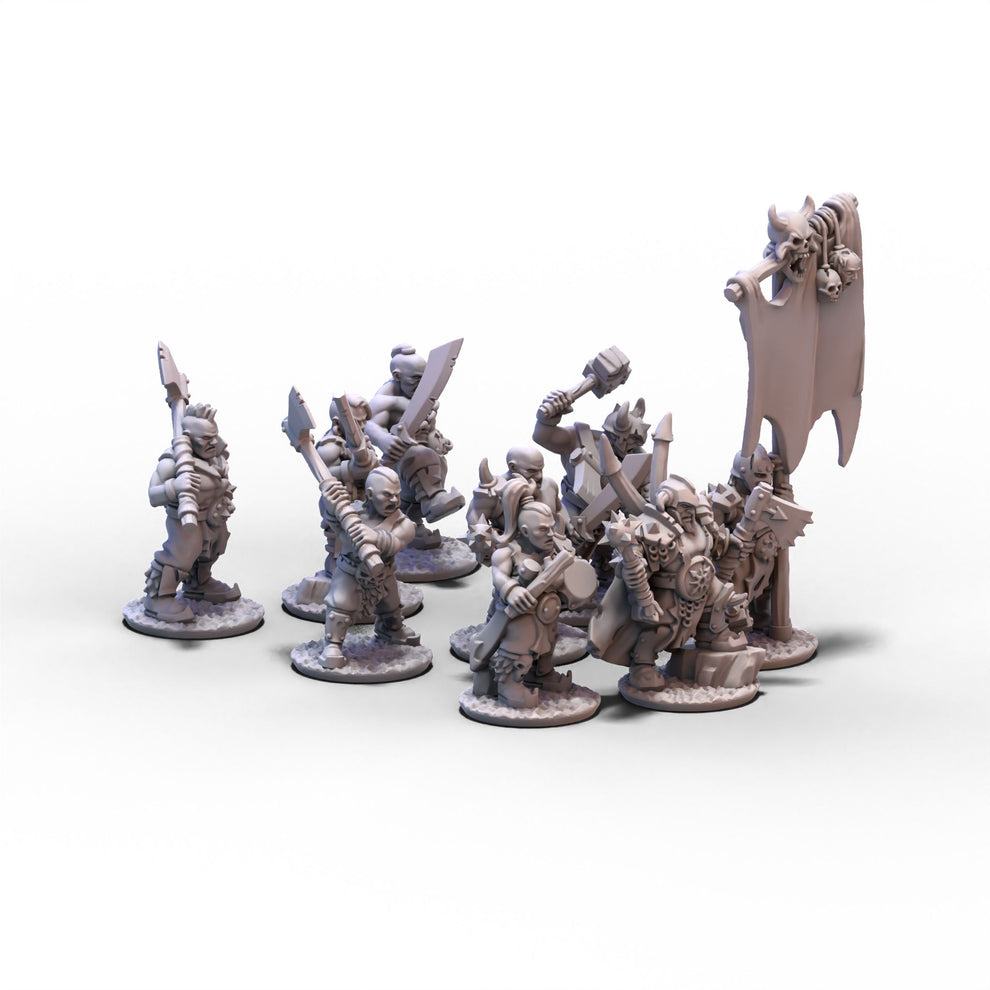 Despoilers | Ogres Unit | 10mm or 15mm miniatures for Warmaster, Kings ...
