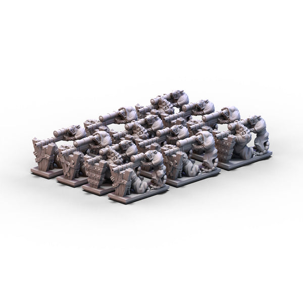 Vermin Clans | Special Weapons Unit | 10mm or 15mm miniatures for Warmaster, Kings of War and ...