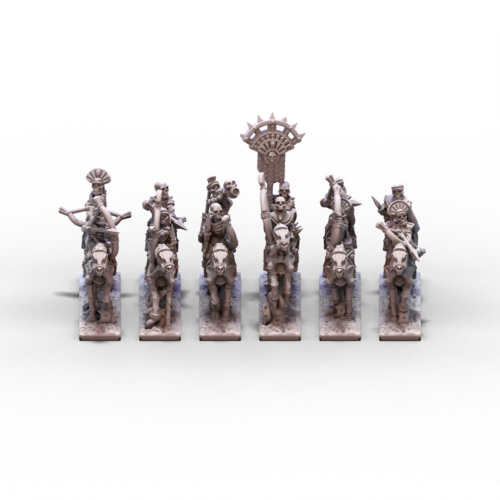 King of Sands | Skeleton Cavalry (Archers) Unit 1 | 10mm or 15mm ...