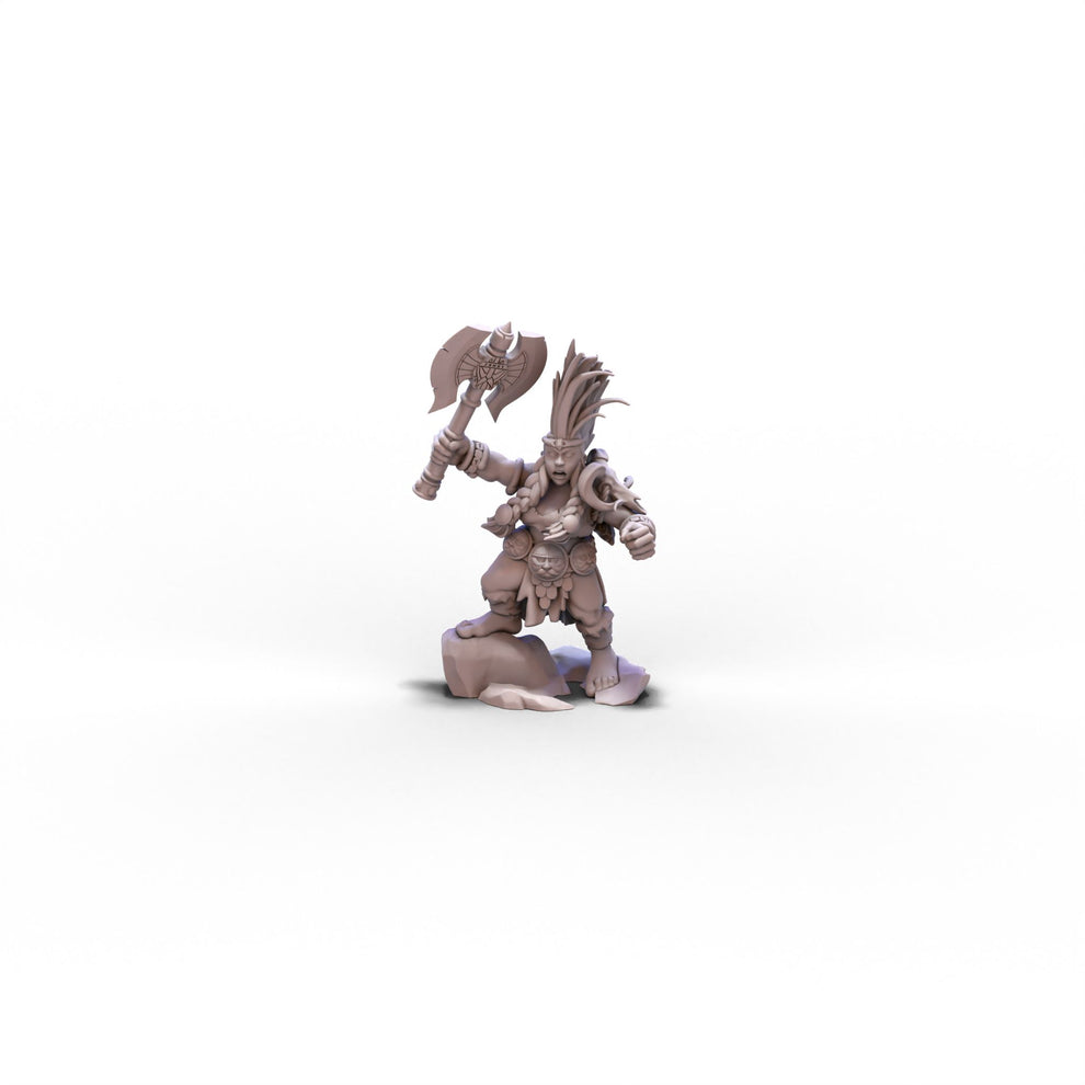 Sons of Ymir | Dwarf Female Demonseeker (Alternative Version) | 28mm or ...