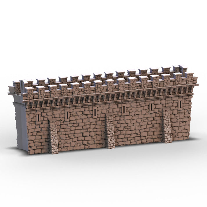Castle Argent - Wall | 10mm or 15mm scenery for tabletop games ...
