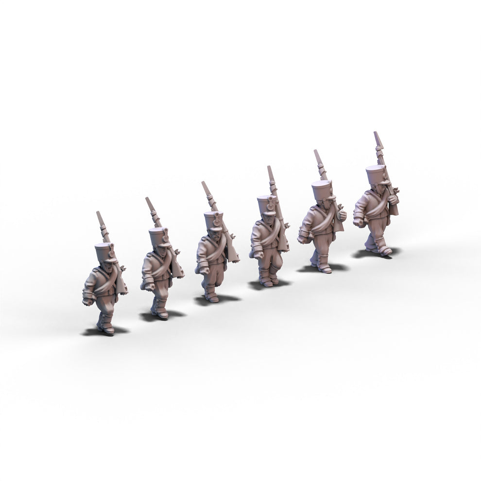 Prussia | Infantry in Shakos | 15mm miniatures for Black Powder, Grande ...