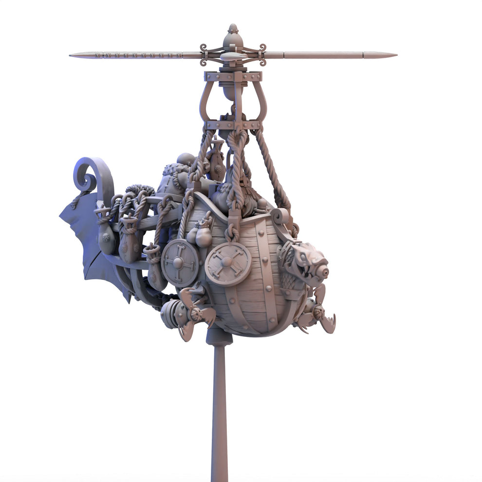 Sons of Ymir | Dwarf Flying Machine (Long Version - Helix) | 28mm or ...