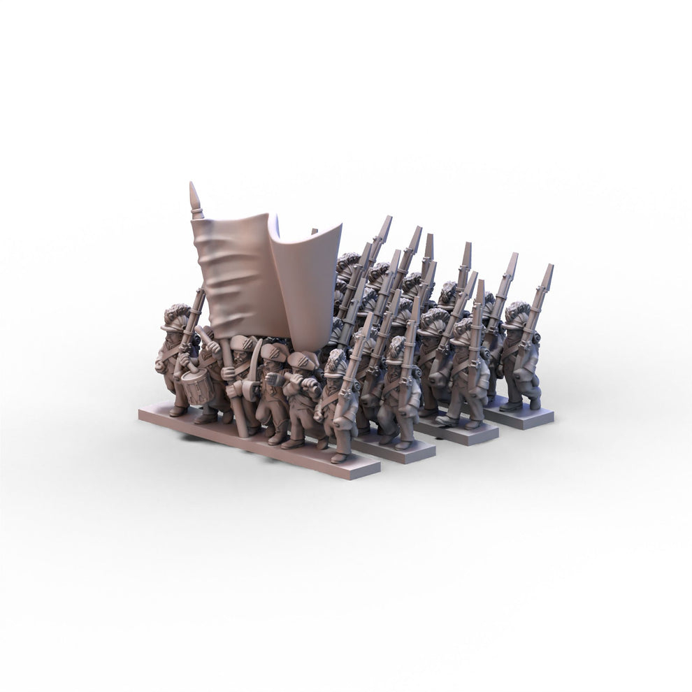 Battle of Lodi | France | Fusiliers | 10mm miniatures for Black Powder ...