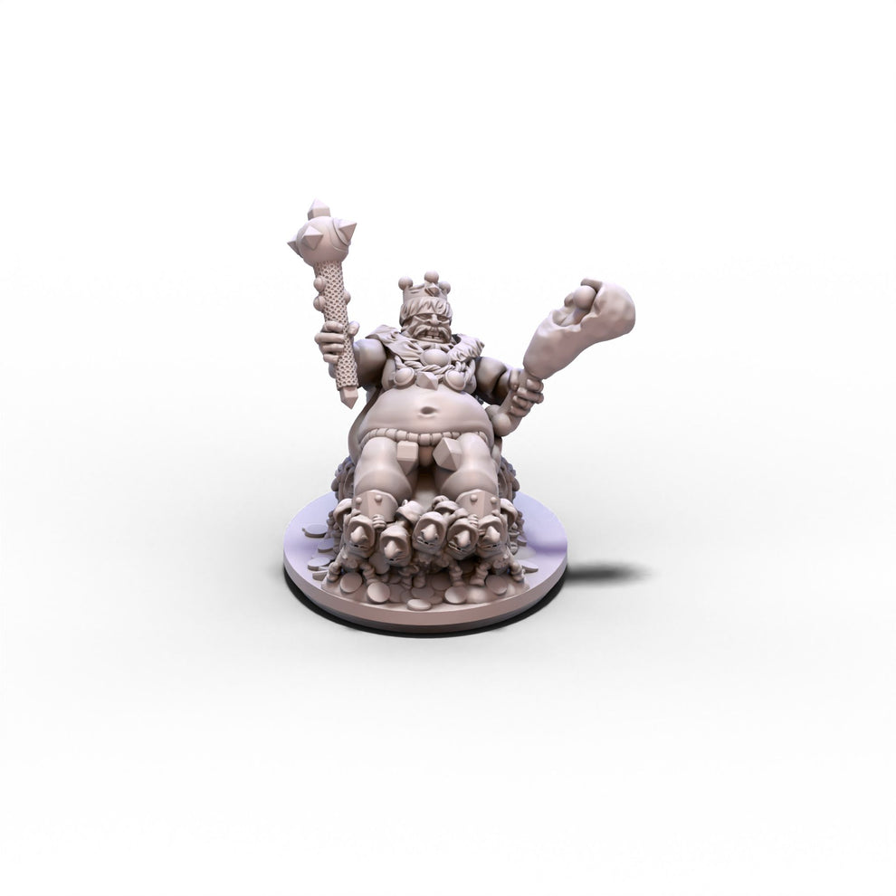 Ogres (AM) | Big Tyrant | 10mm or 15mm miniatures for Warmaster, Kings ...