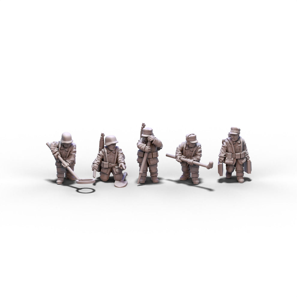 Germany | Engineers | 15mm or 28mm miniatures for Flames of War, Bolt ...