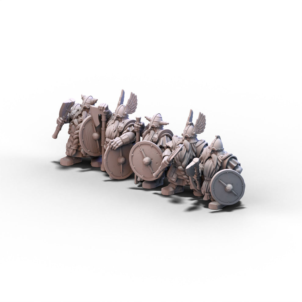 Sons of Ymir | Dwarf Veterans | 28mm or 32mm miniatures for D&D, 9th ...
