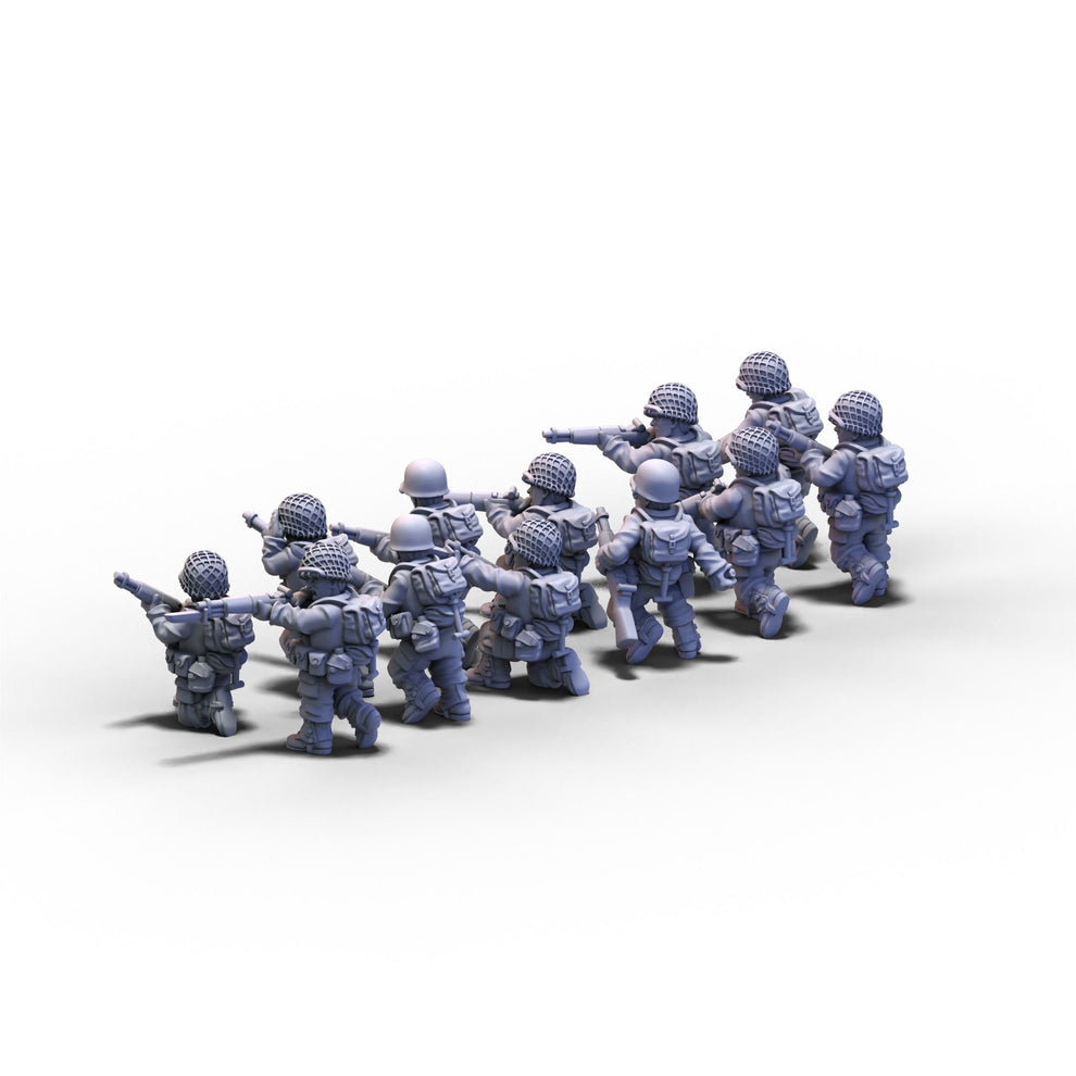 USA | G.I. Riflemen | 15mm or 28mm miniatures for Flames of War, Bolt ...