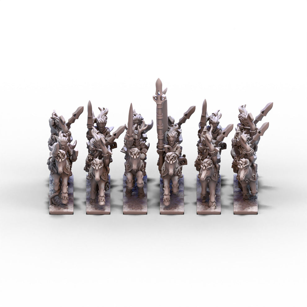 Wood Elves | Light Cavalry Unit 1 | 10mm or 15mm miniatures for ...