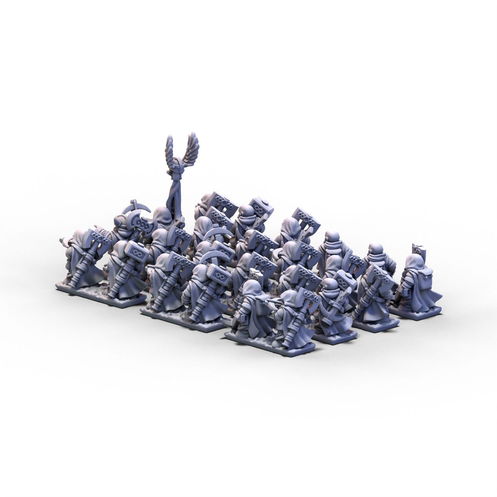 Dwarves | Dwarf Crossbows Unit 2 | 10mm or 15mm miniatures for ...