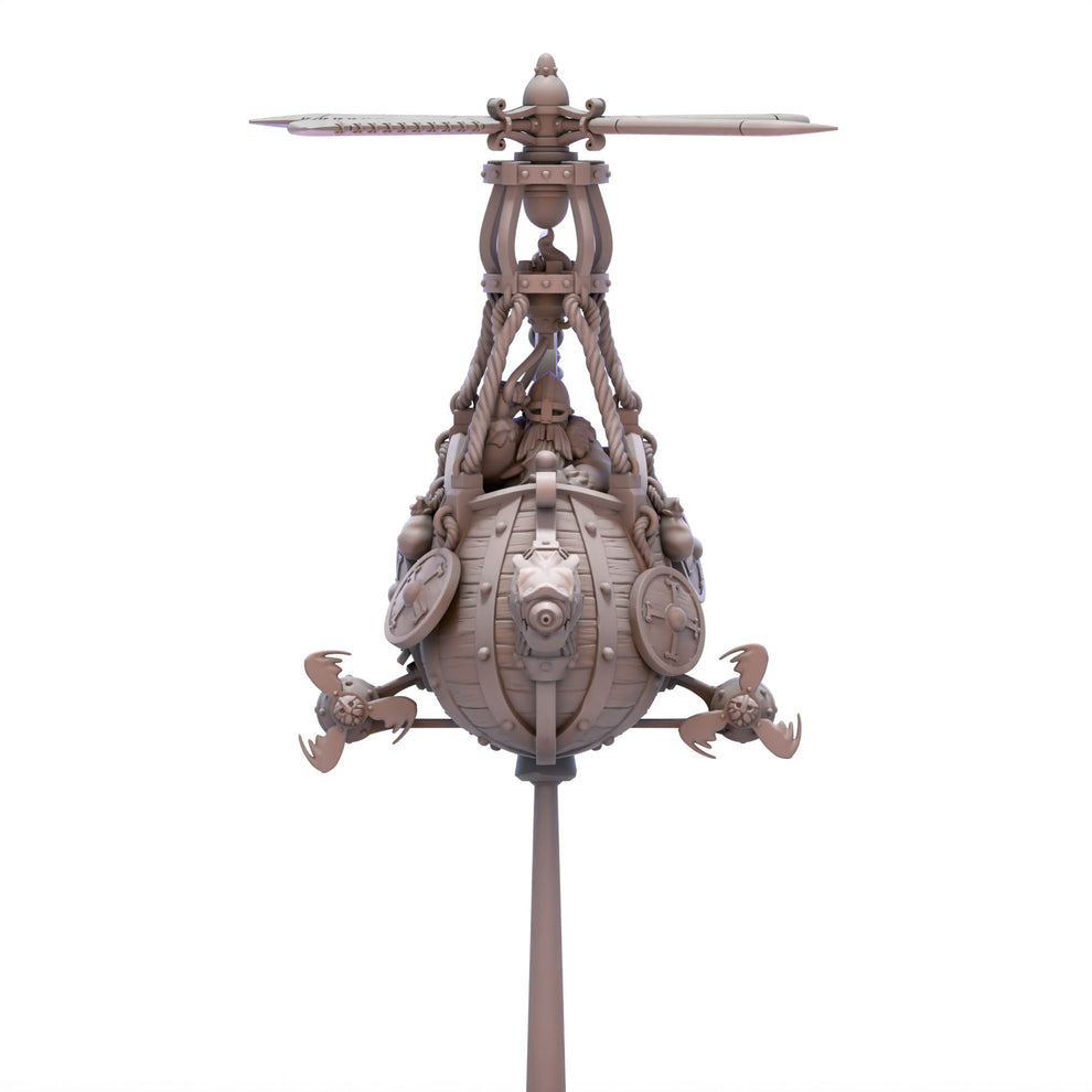Sons of Ymir | Dwarf Flying Machine (Short Version - Helix) | 28mm or ...