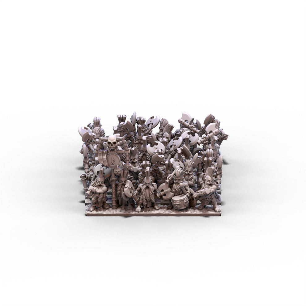 Dwarves | Dwarf Berserkers Unit 2 | 10mm or 15mm miniatures for ...