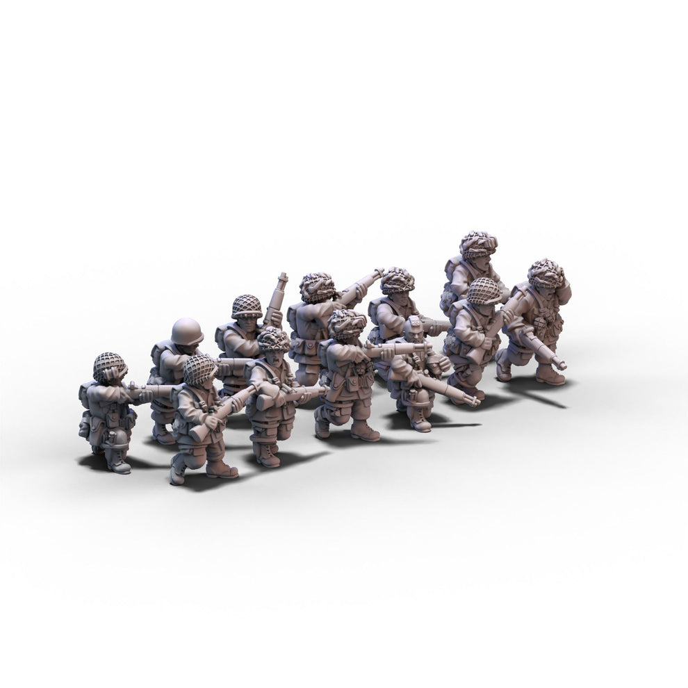 USA | Airborne Riflemen | 15mm or 28mm miniatures for Flames of War ...