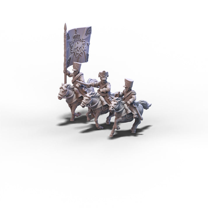 Prussia | Cavalry Command 1 | 15mm miniatures for Black Powder, Grande ...