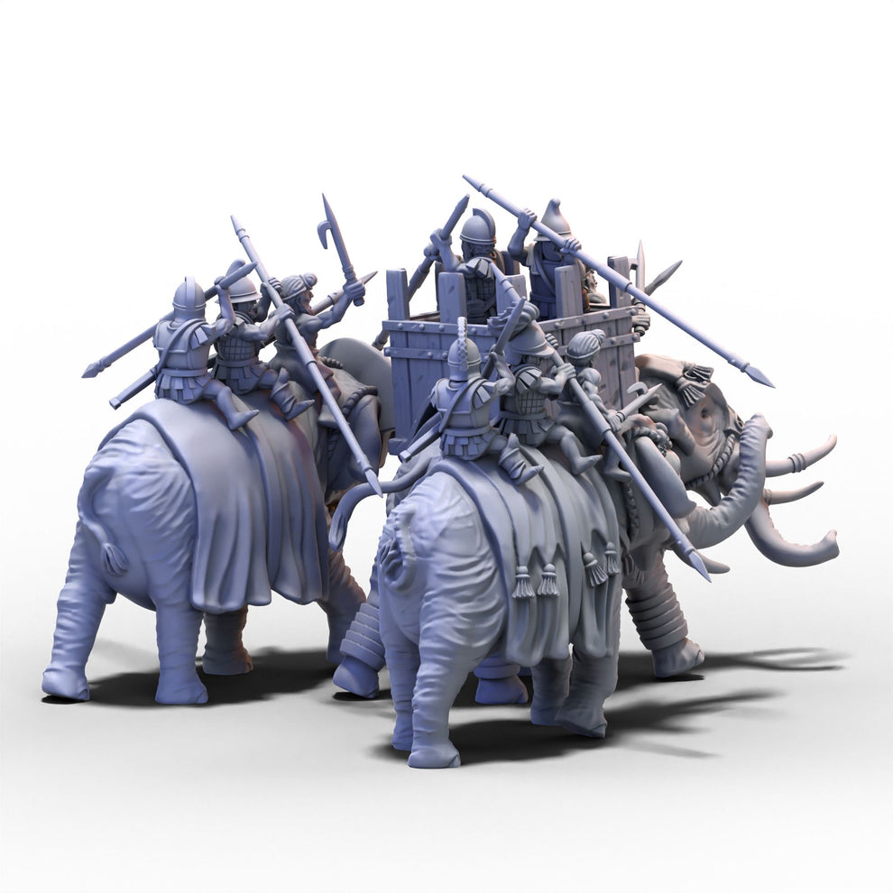 Macedonia | Macedonian War Elephants | 15mm or 28mm miniatures for Saga ...