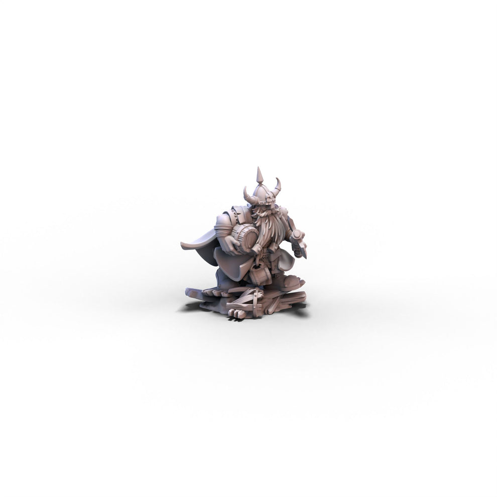 Sons of Ymir | Dwarf Brewmaster (Alternative Version) | 28mm or 32mm ...