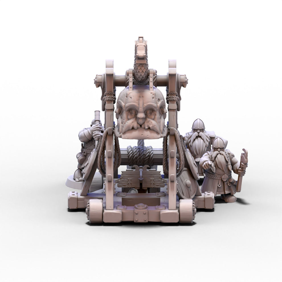 Sons of Ymir | Dwarf Catapult | 28mm or 32mm miniatures for D&D, 9th ...