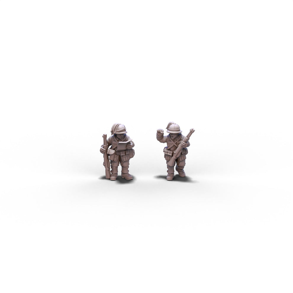 Italy | Officers | 15mm or 28mm miniatures for Flames of War, Bolt ...