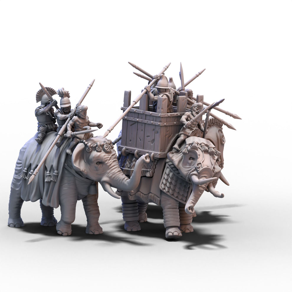 Macedonia | Macedonian War Elephants | 15mm or 28mm miniatures for Saga ...