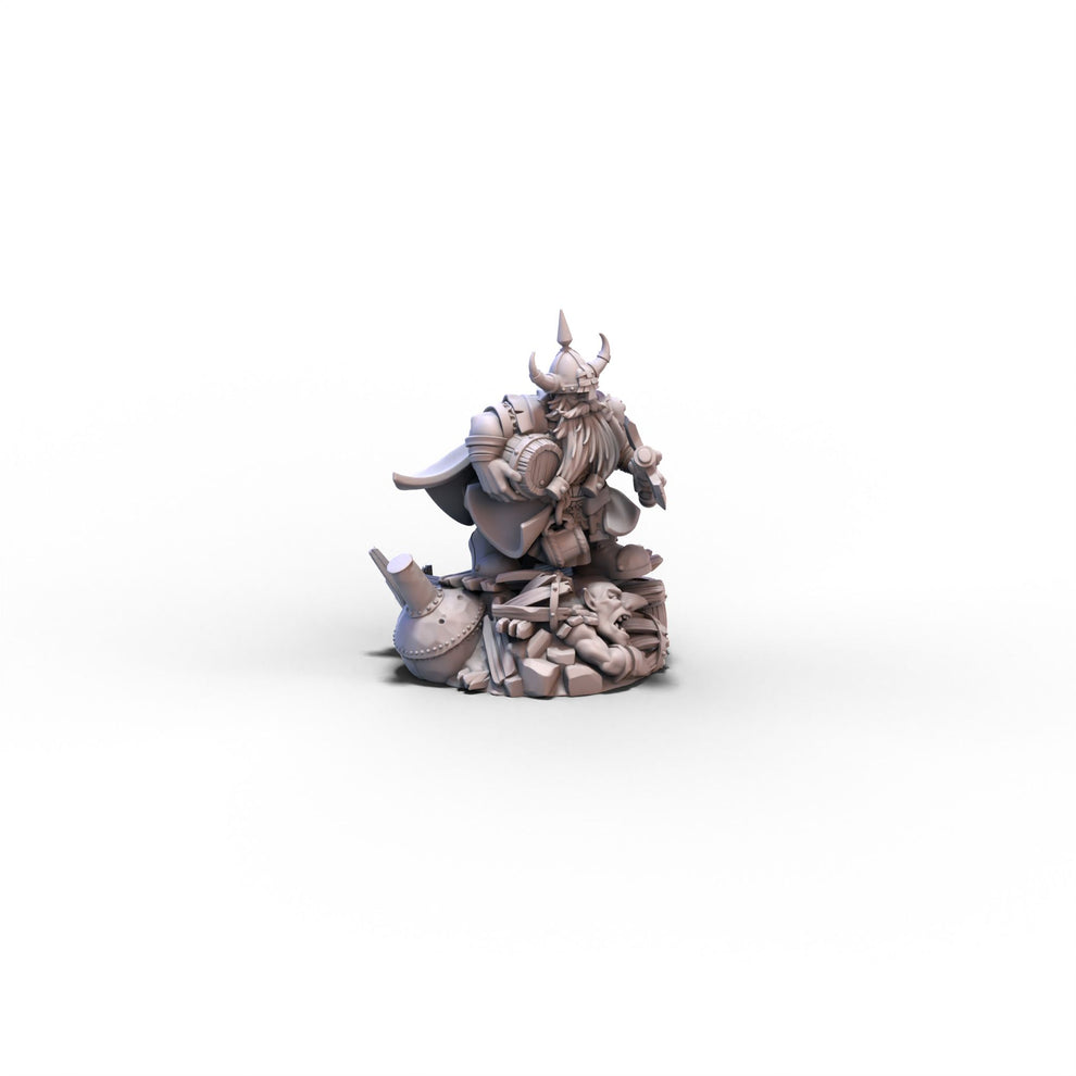 Sons of Ymir | Dwarf Brewmaster | 28mm or 32mm miniatures for D&D, 9th ...