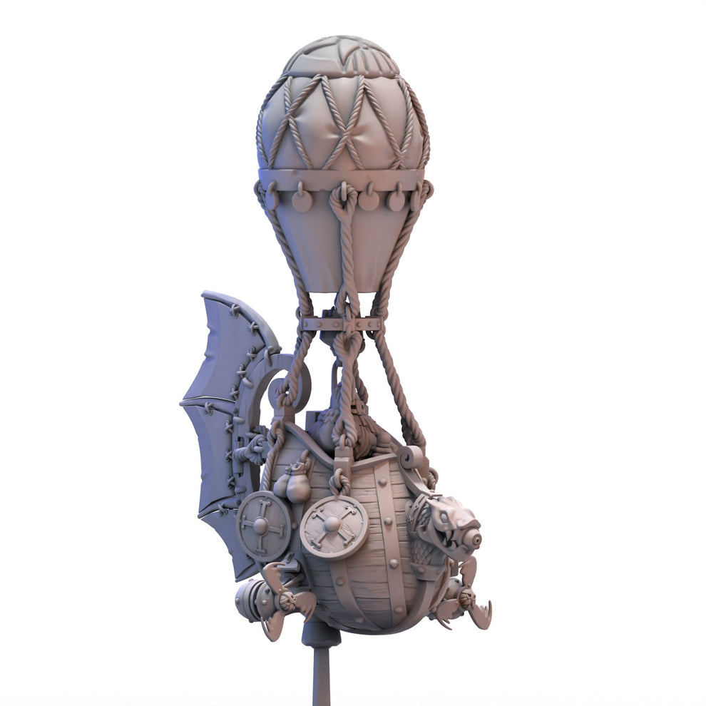 Sons of Ymir | Dwarf Flying Machine (Short Version - Balloon) | 28mm or ...