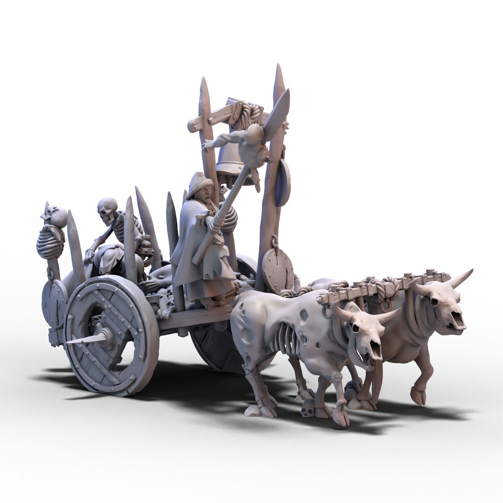 Transilvanya | Corpse-Cart | 28mm or 32mm miniatures for D&D, 9th Age ...