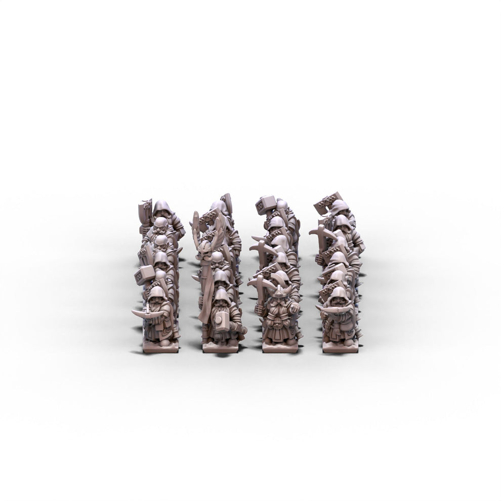 Dwarves | Dwarf Crossbows Unit 2 | 10mm or 15mm miniatures for ...