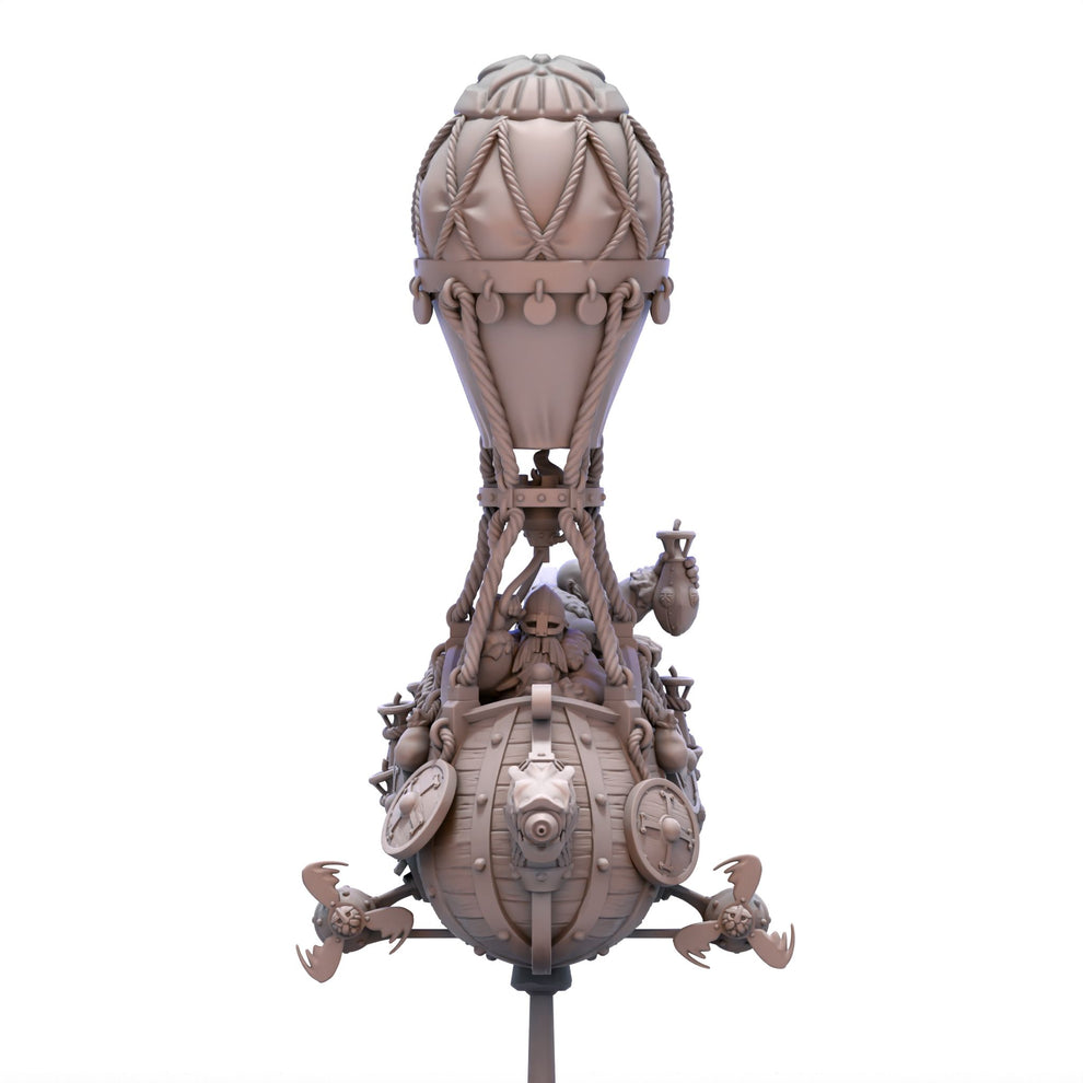 Sons of Ymir | Dwarf Flying Machine (Long Version - Balloon) | 28mm or ...