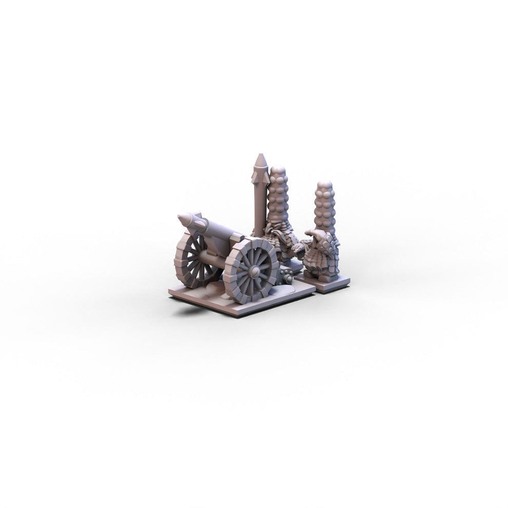 Magma Dwarves | Rocket Launcher | 10mm or 15mm miniatures for Warmaster ...