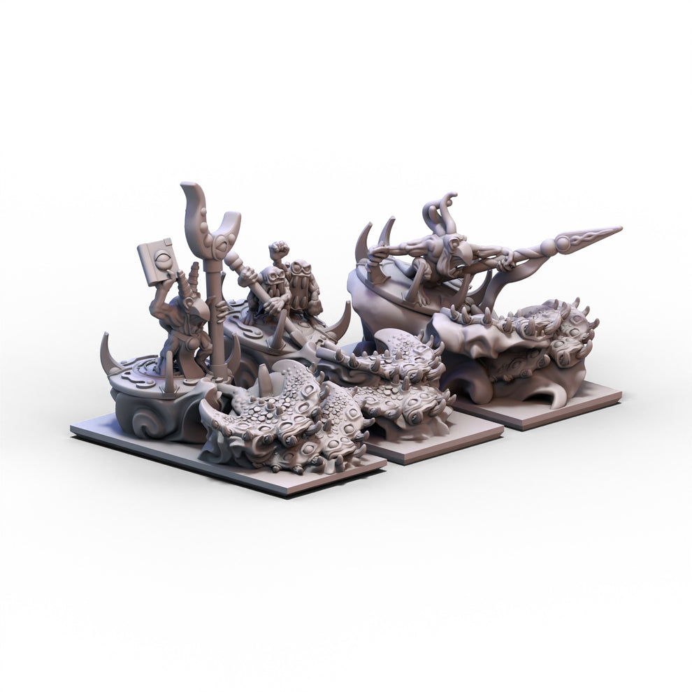 Daemon Army | Daemon Chariots Unit | 10mm or 15mm miniatures for ...